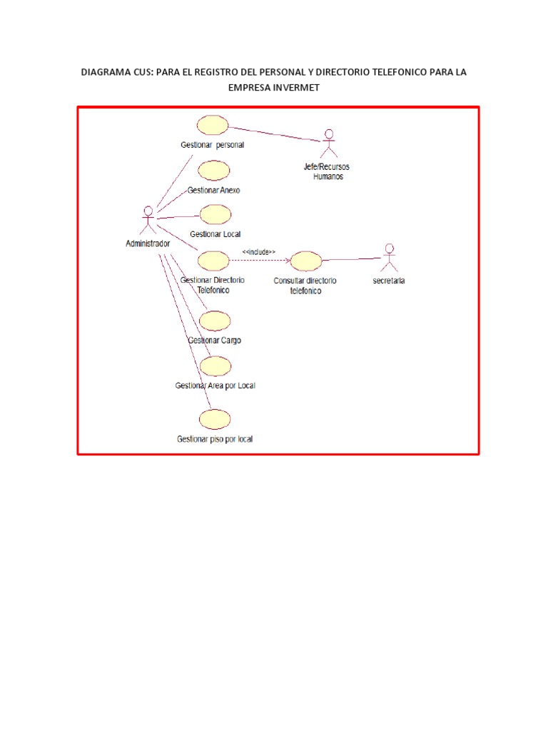 Diagrama CUS | PDF