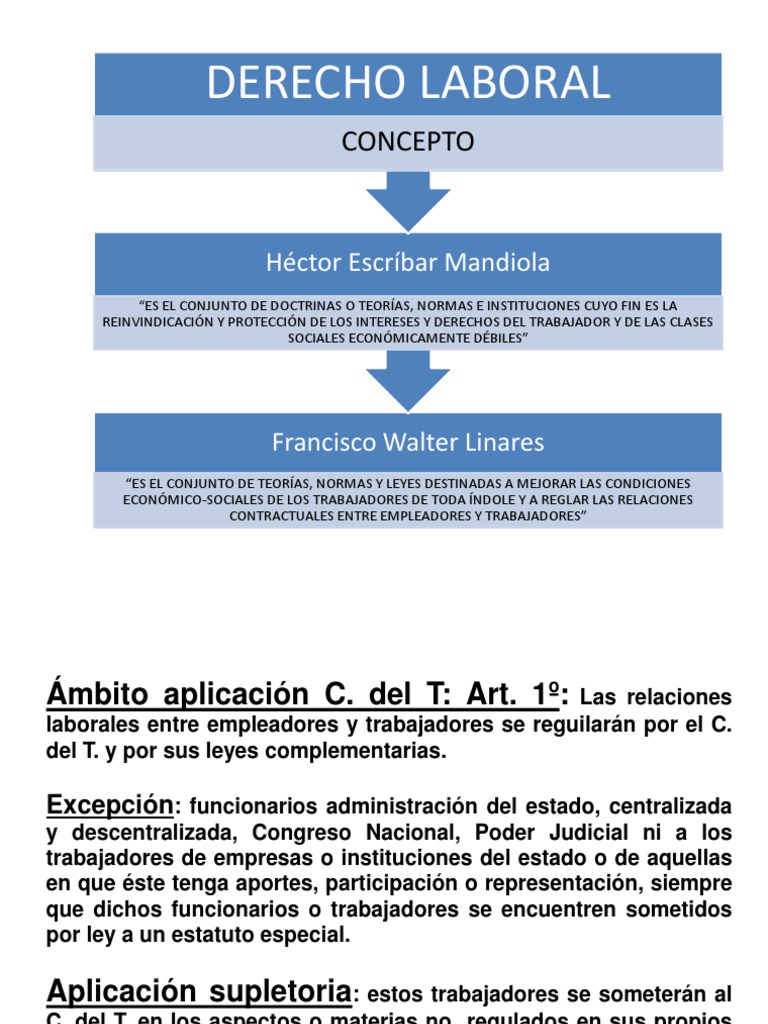 Conceptos Basico Derecho Laboral | PDF | Derecho laboral | Tiempo de trabajo