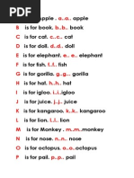 Abcdefg, Hijklmnop, Qrstuv Wxyz.: Lets Learn ABC. Lets Sing!! | PDF | Art