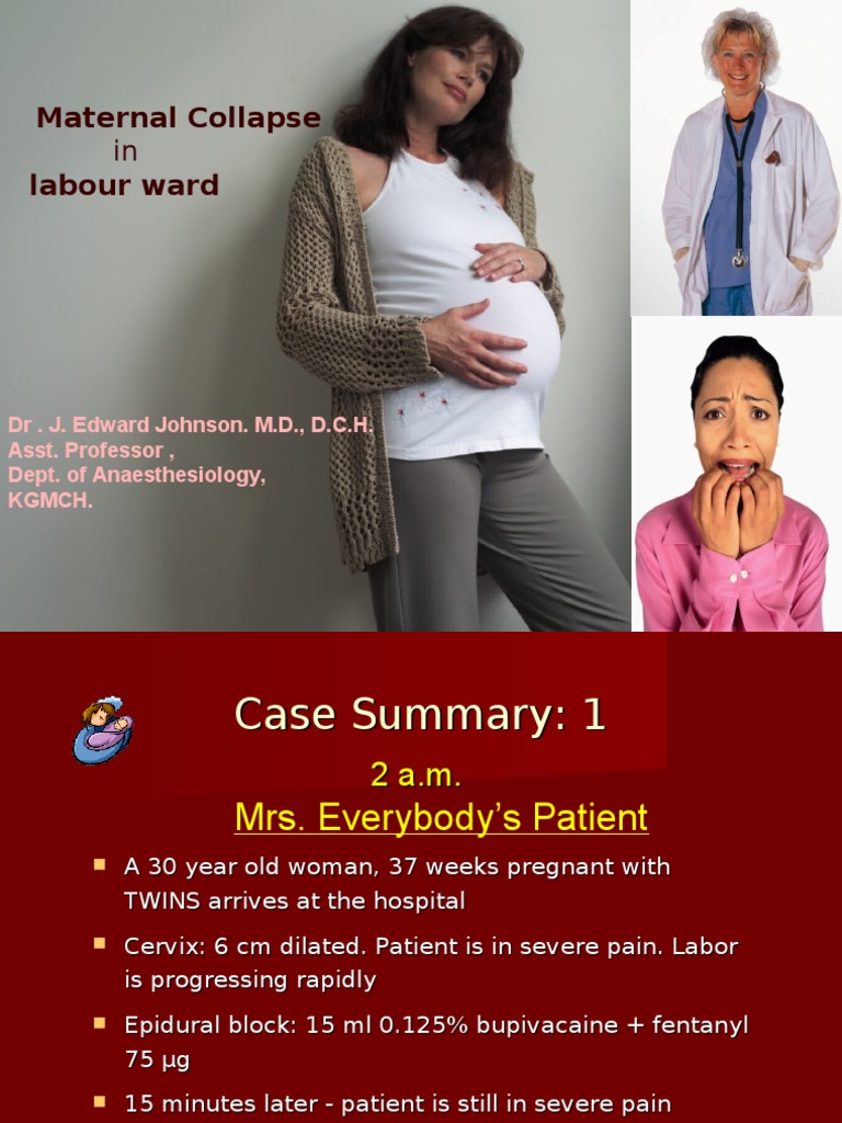 Maternal Collapse in Labour Ward | PDF | Cardiopulmonary Resuscitation ...