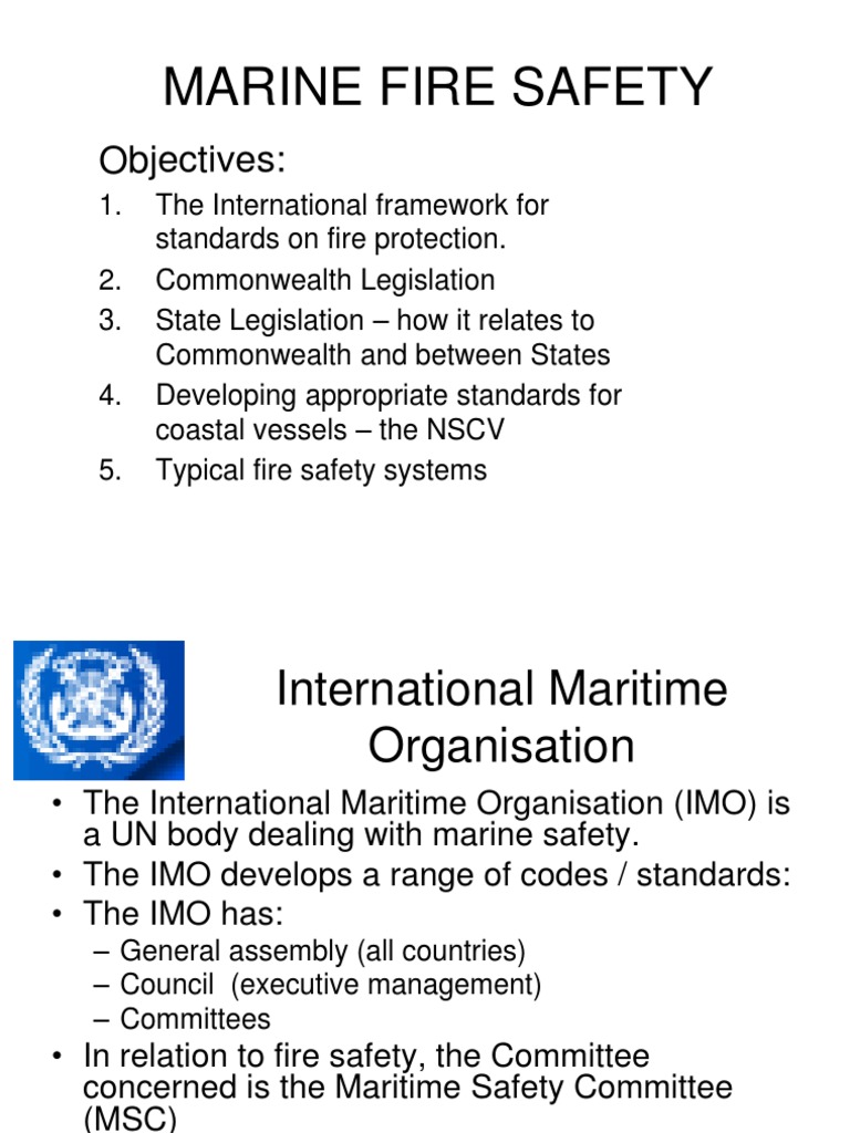 Marine Fire Safety | PDF | Risk | Safety