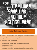 Penentangan Rentap Di Sarawak | PDF