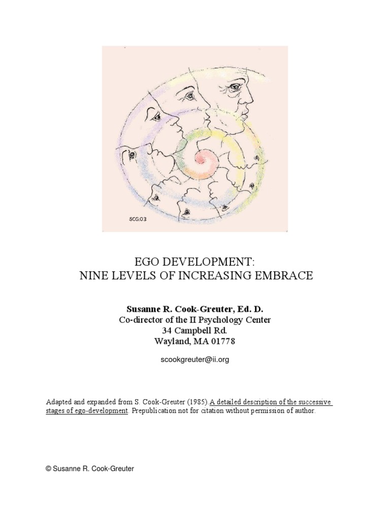 Ego Development Theory and Stage Descriptions | Conformity | Self