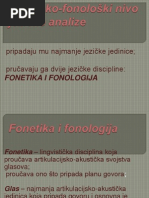 Fonetika I Fonologija | PDF