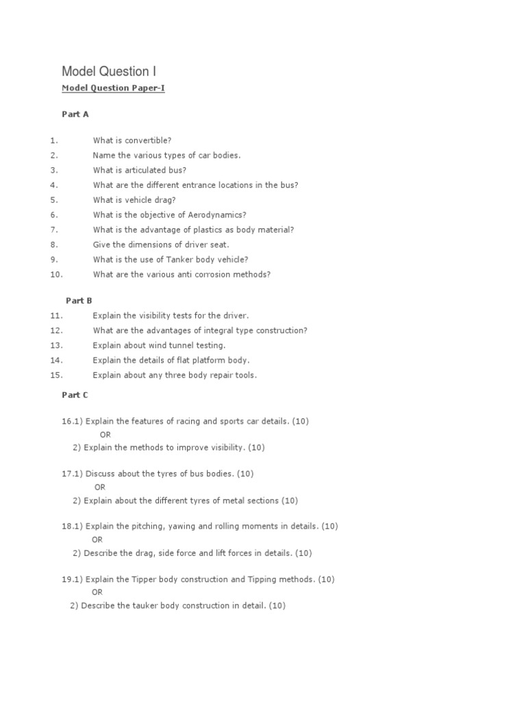 Vehicle Body Model QN Paper | PDF | Vehicles | Wind Tunnel
