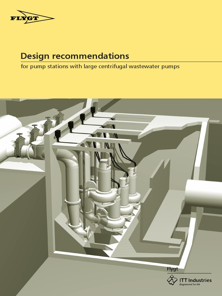 Flygt Design Recommendations for Centrifugal Pumps | Pumping Station | Pump