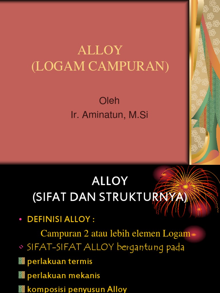 Alloy | PDF