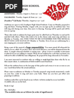 Seussical Script | PDF