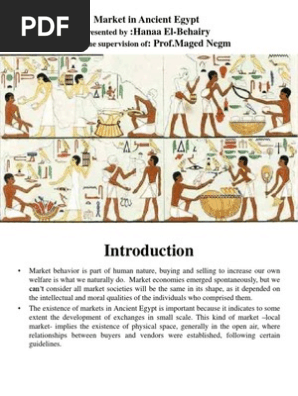 Ancient Egypt Economics