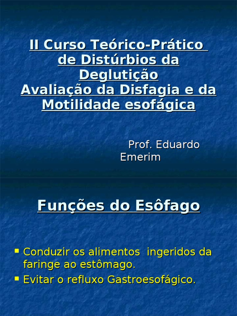 Esôfago em Saca-Rolhas: Diagnóstico e Tratamento | PDF | Doença do ...