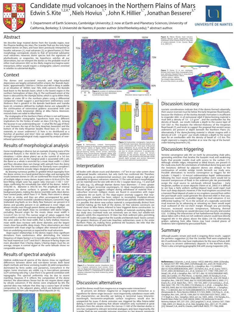 Mars Science Poster 2 | PDF | Mars | Physical Geography