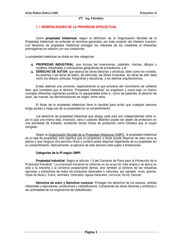 Generalidades de La Propiedad Intelectual | PDF | Propiedad intelectual | Software libre