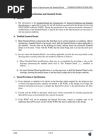 WSD Standard Drawings Overview | PDF | Specification (Technical Standard)