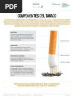 Componentes y riesgos del cigarro | PDF | Cigarrillo | Fumar