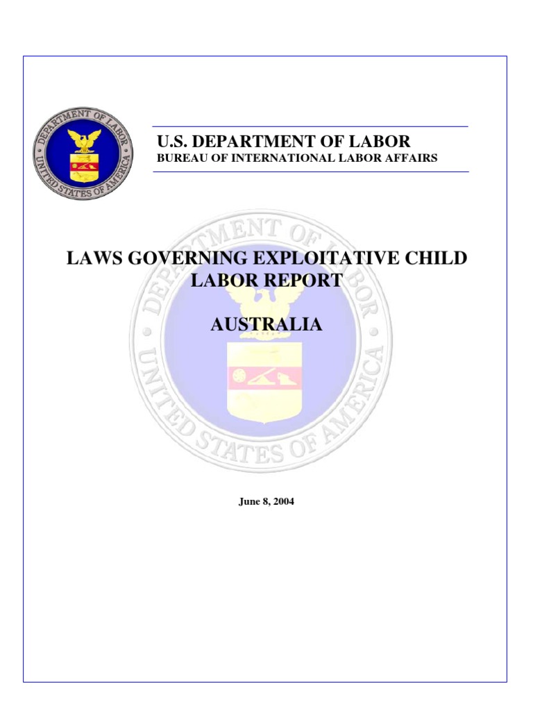 Department of Labor: Childlabor | PDF | Child Labour | International ...