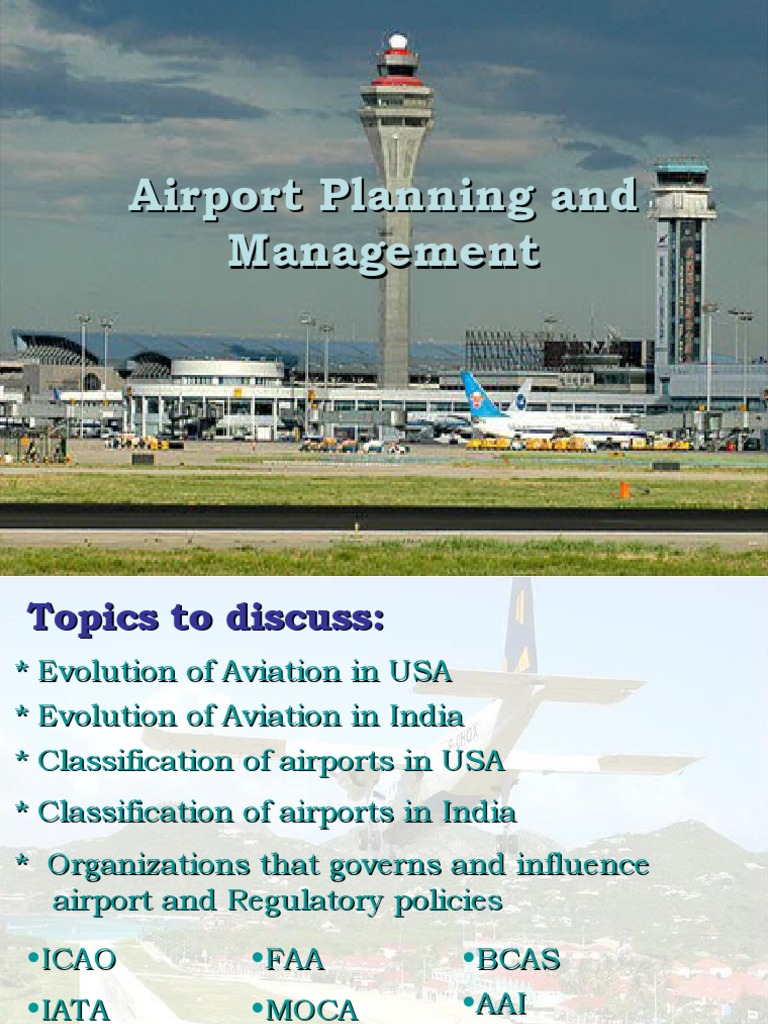 Airport Planning and Management | PDF | United States Government Role ...