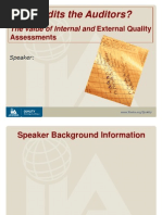 IIA Maturity Model PDF | PDF | Internal Audit | Audit