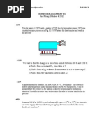PPE Problem Set 1 | PDF | Pressure | Heat