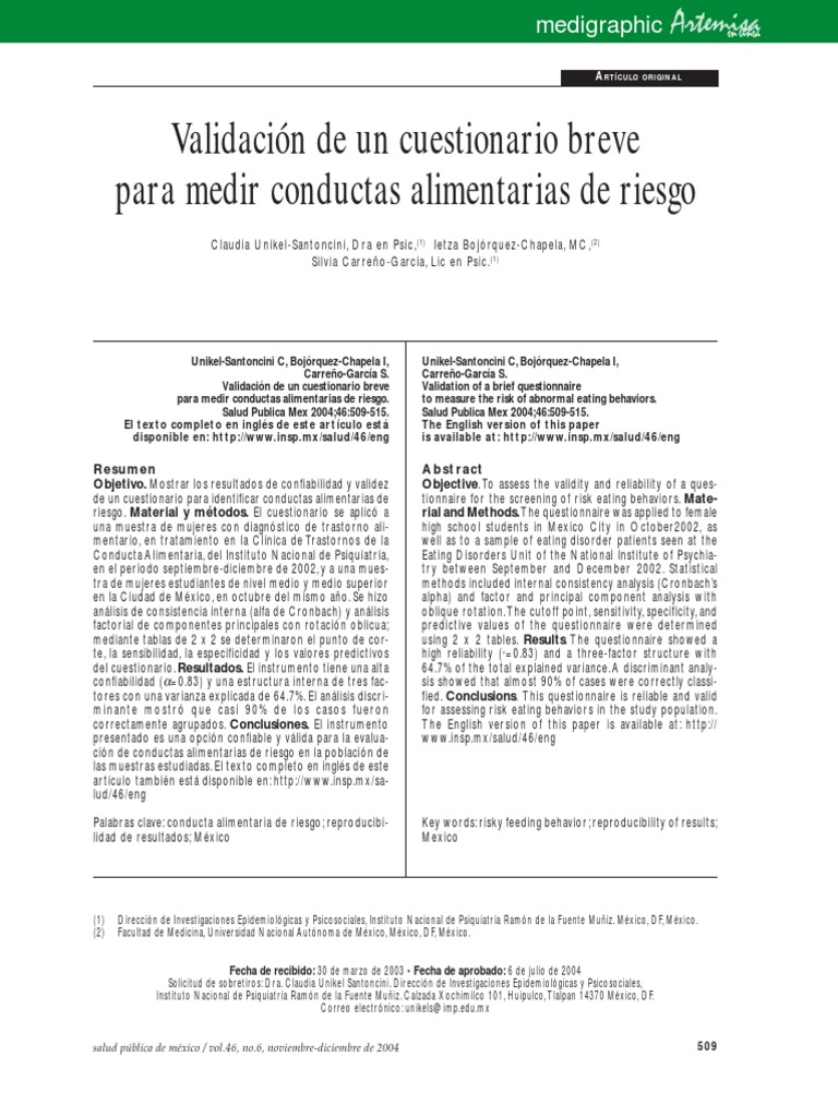 Tca, Cuestionario | PDF | Manual Diagnóstico y Estadístico de los ...