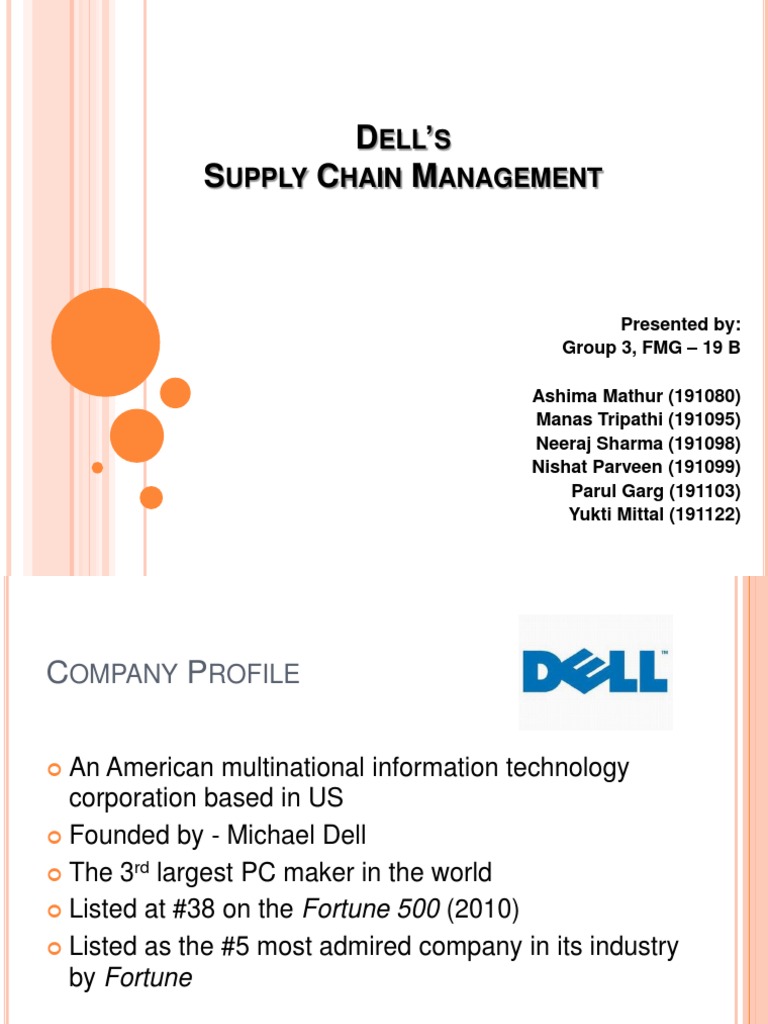 Dell | PDF | Dell | Supply Chain