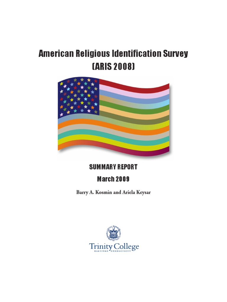 American Religious Identification Survey (ARIS 2008) Summary Report ...