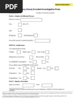 Incident Accident Register Template | PDF