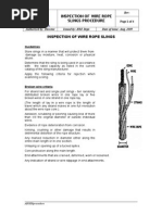 Rigging Equipment Inspection Checklist | PDF | Rope | Wire