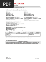 Msds of Hydrocarbon Gas | PDF | Combustion | Natural Gas