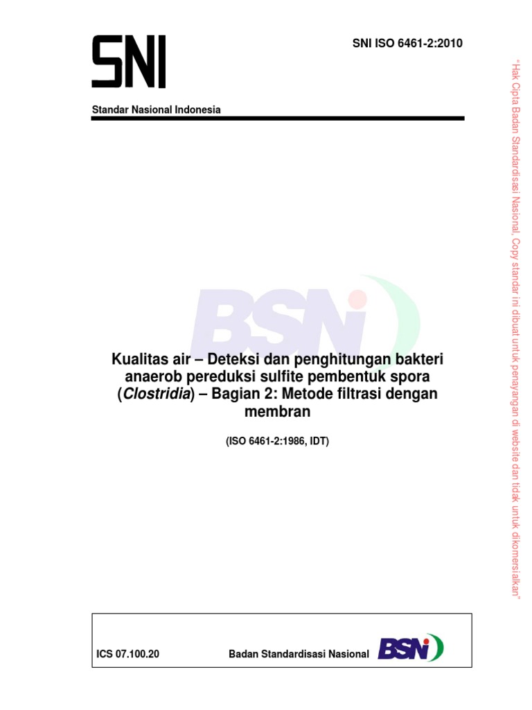 Sni Iso 6461-2-2010 | PDF