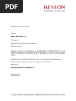 Carta de Recordatorio | PDF