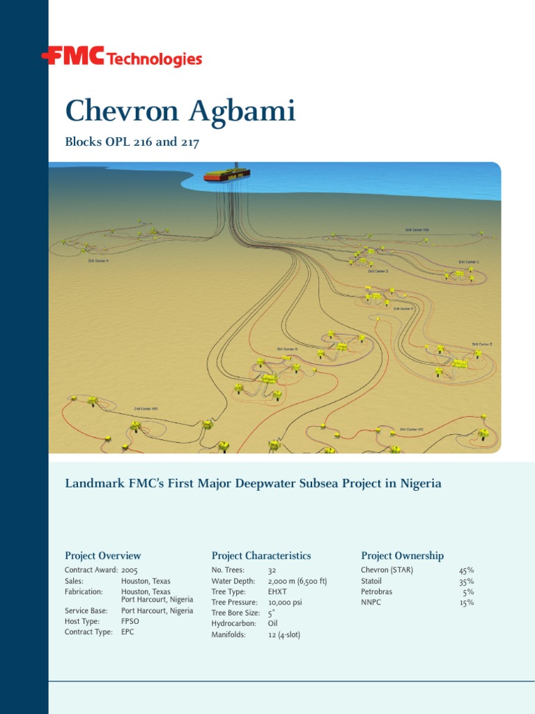 Agbami Deepwater Subsea Project Overview | PDF | Technology & Engineering