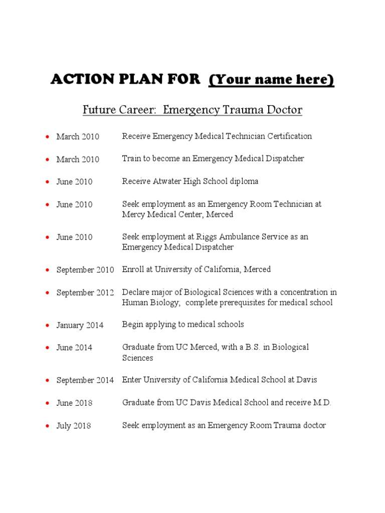 Action Plan Sample | PDF