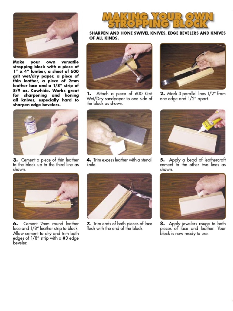 Making Your Own Stropping Block | PDF