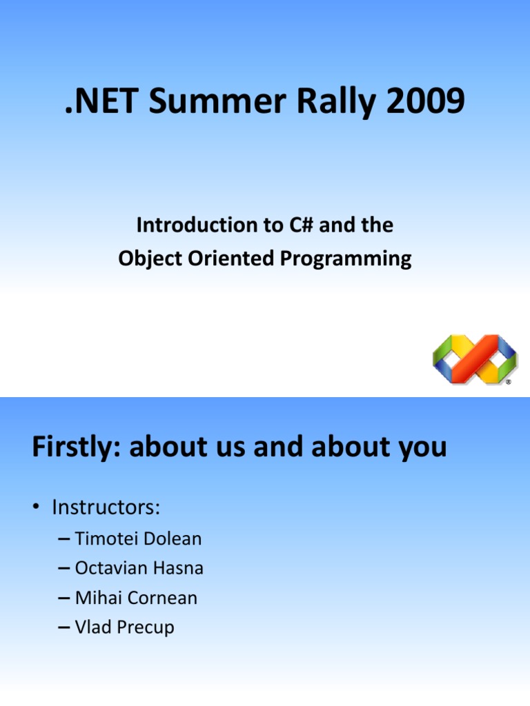 Course 1 - NET Internals | PDF | C Sharp (Programming Language) | C ... Course 1 - NET Internals | PDF | C Sharp (Programming Language) | C ...
