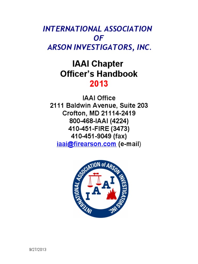 Chapter Handbook 2013 | PDF | Board Of Directors | Constitutional Amendment