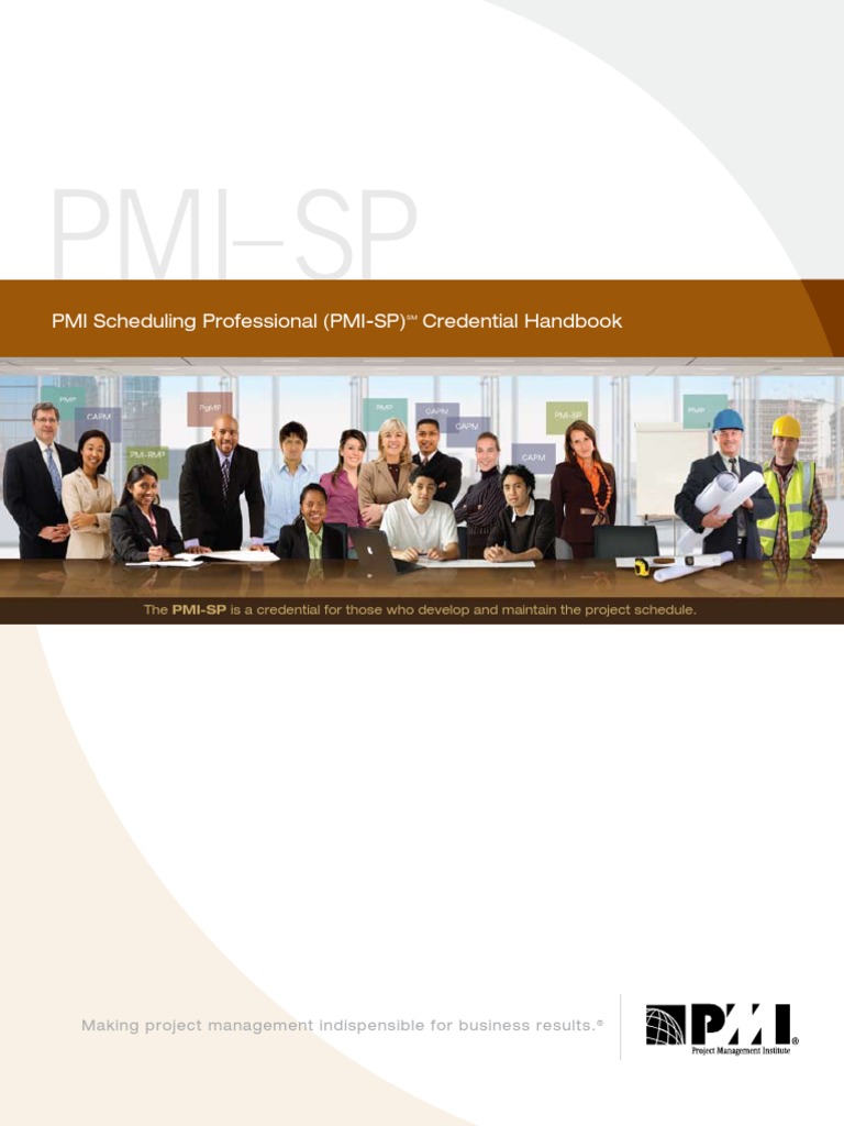 PMI SP Handbook | PDF | Credential | Identity Document
