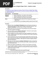 How To Write An Article For The Cambridge B1 Preliminary | PDF | Reason ...