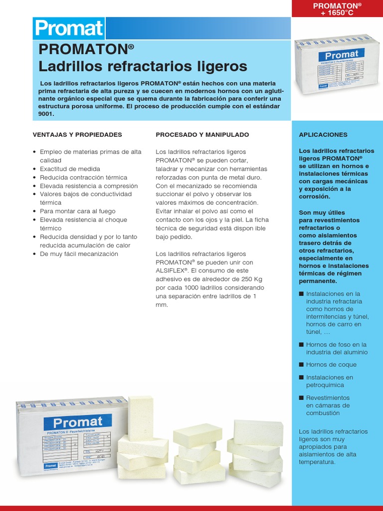 Promaton Bricks ELR PDF | PDF | Aluminio | Ladrillo
