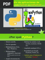 Python y WxPython | PDF