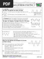 Au SC 1667462342 Parts of A Sound Wave Labelling Activity - Ver - 2 | PDF