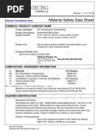 MSDS - Servo System HLP 46 - IOCL | PDF