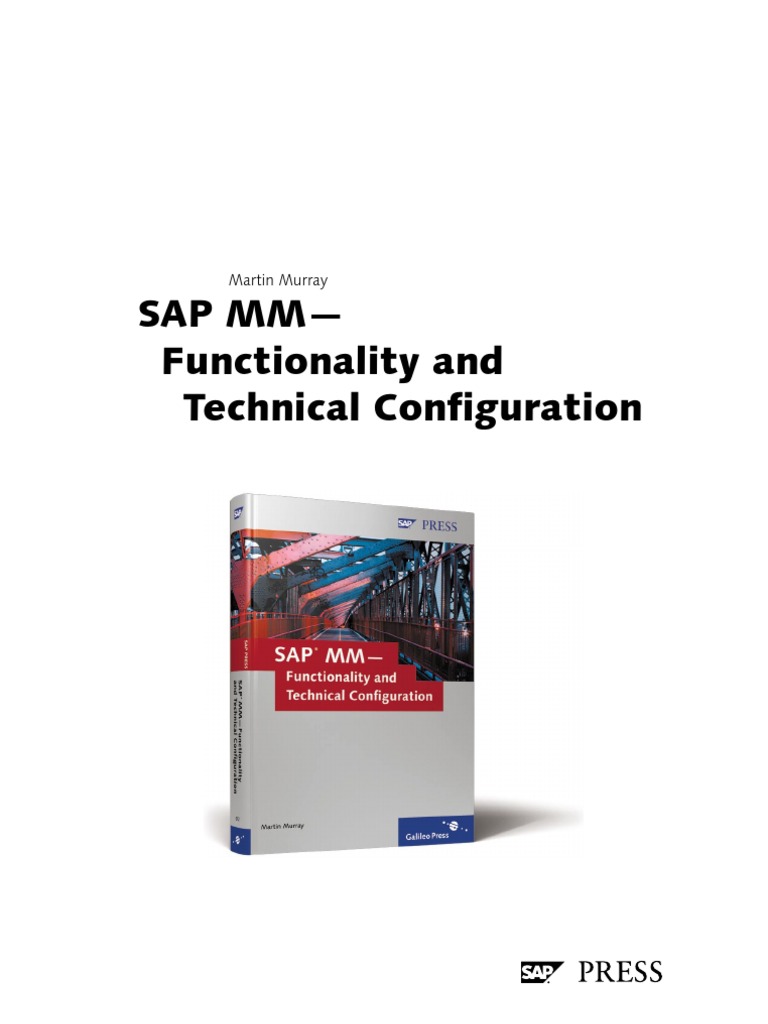 Sap MM Functionality Technical | PDF | Warehouse | Logistics