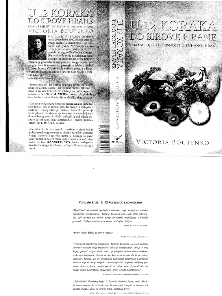 Victoria Boutenko - U 12 Koraka Do Sirove Hrane | PDF