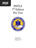 Phtls 10th Ed. Prep Packet | PDF | Shock (Circulatory) | Injury