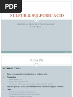 Contact Process for Sulfuric Acid Production | PDF | Sulfuric Acid ...