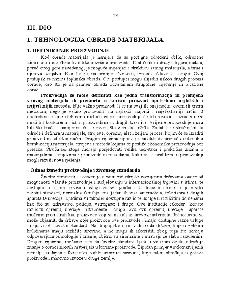 TMO - Obrada Odvajanjem Cestica | PDF
