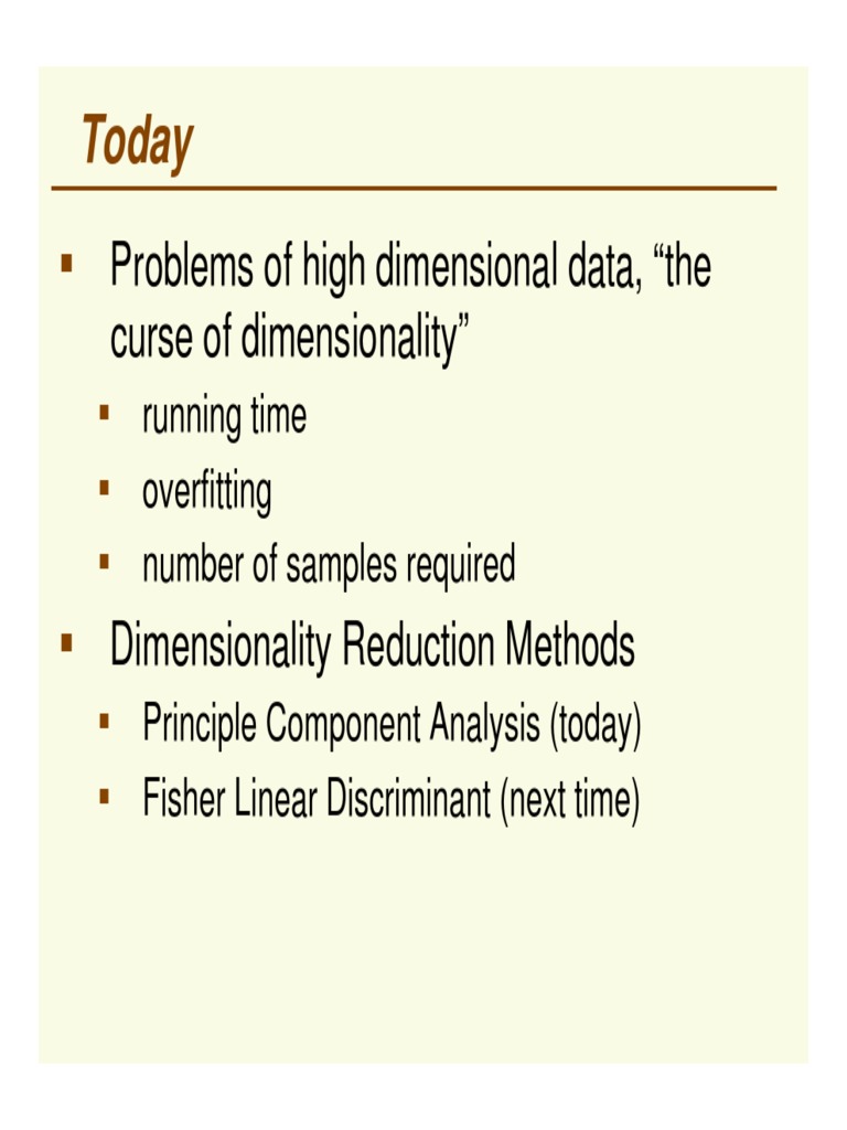 Dimensionality Reduction | Download Free PDF | Principal Component Analysis | Eigenvalues And ...