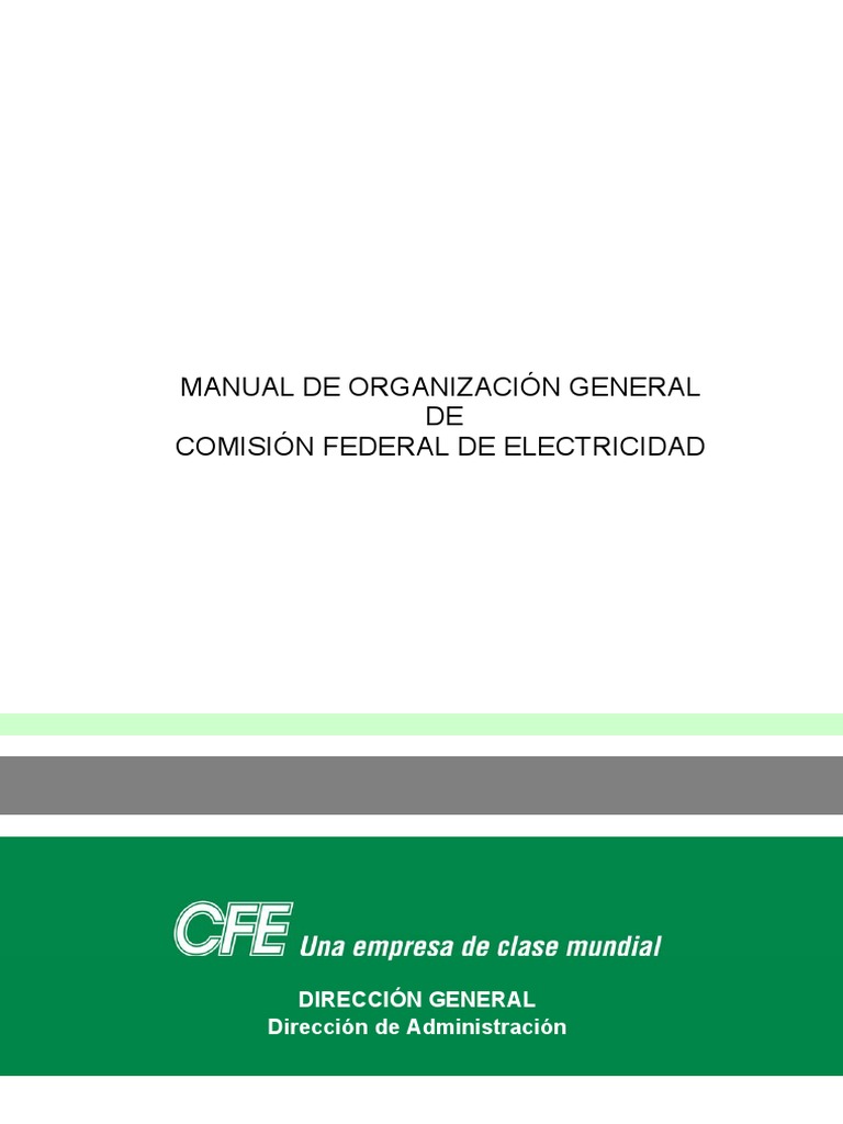26280.177.59.1.6. Manual General de Organización de la CFE | México ...