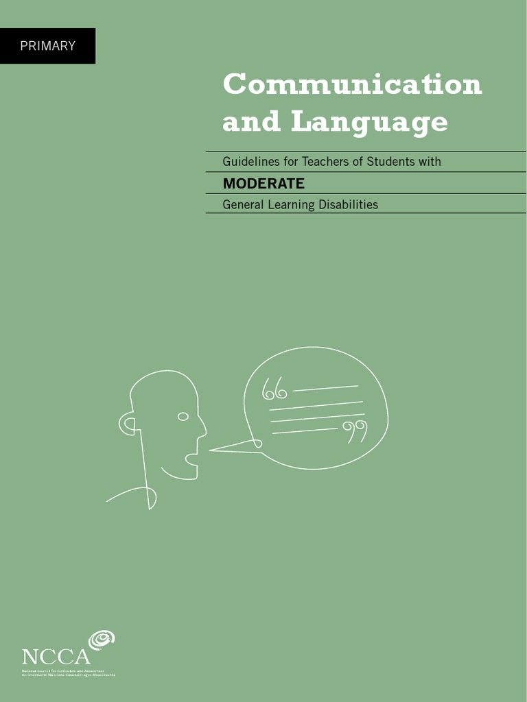 Communication and Language: Moderate | PDF | Reading (Process ...