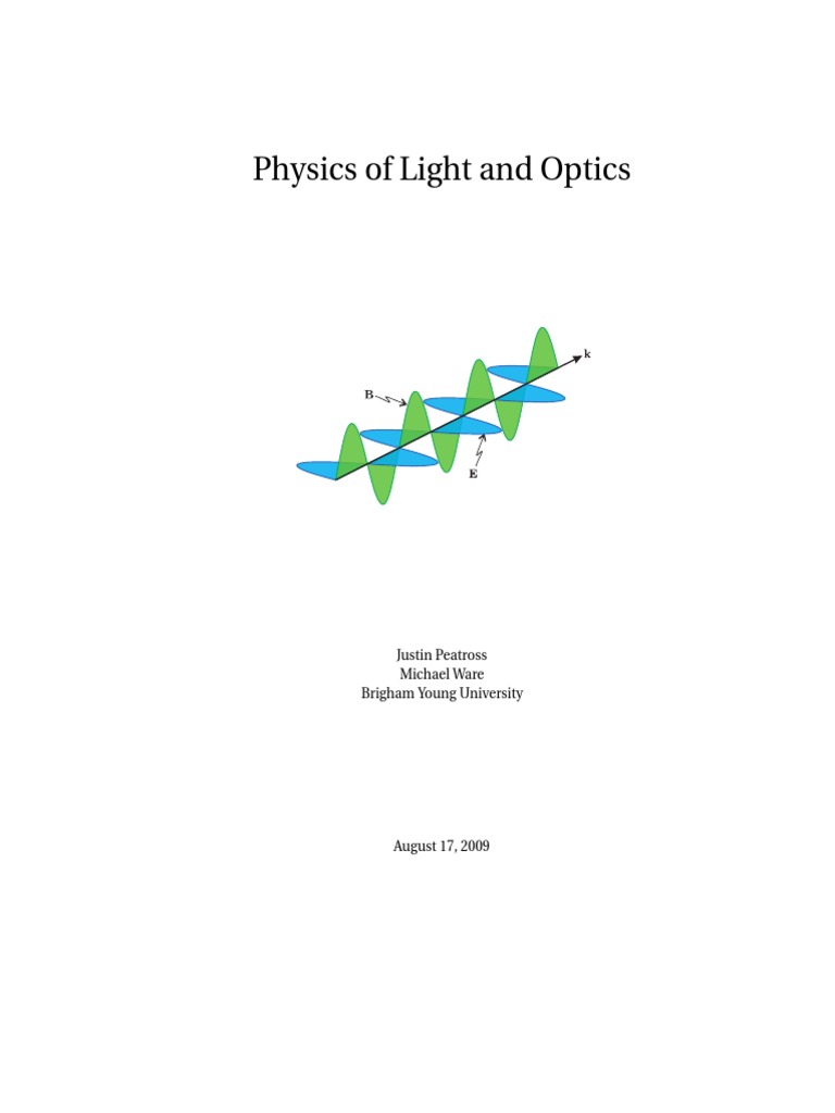 Physics of Light & Optics | PDF | Polarization (Waves) | Trigonometric ...